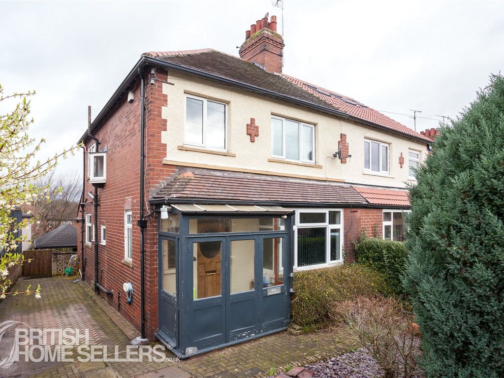 3 bed semi-detached house for sale in Armley Grange Avenue, Leeds, West ...