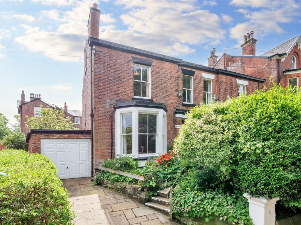 5 bed semi-detached house for sale in Higher Downs, Bowdon, Altrincham ...