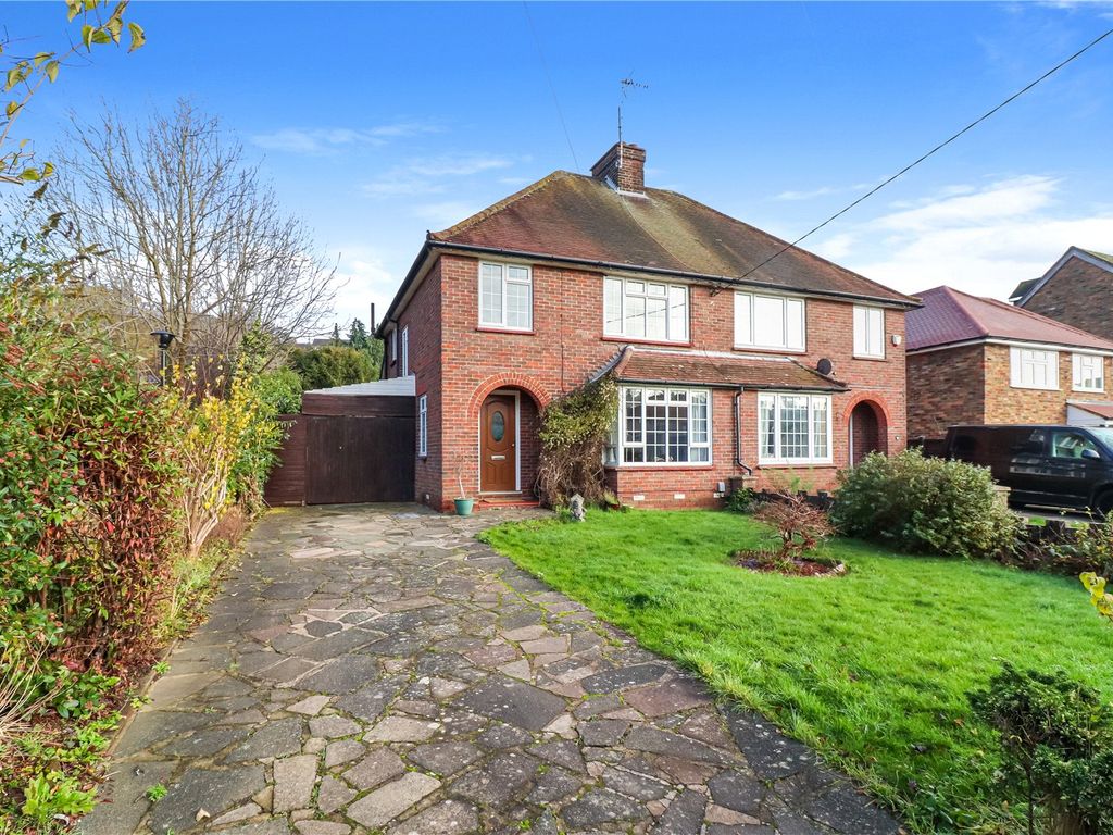 3 bed semi-detached house for sale in Asheridge Road, Chesham, Bucks ...