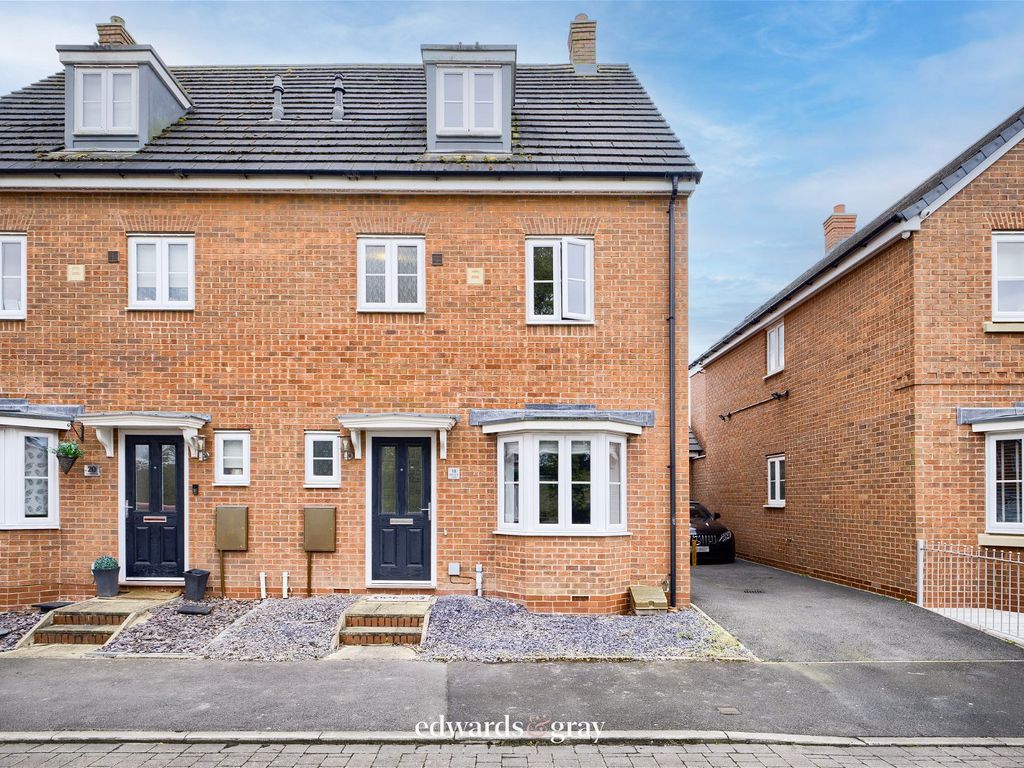 4 bed semi-detached house for sale in Ashfield Lane, Marston Green B37 ...