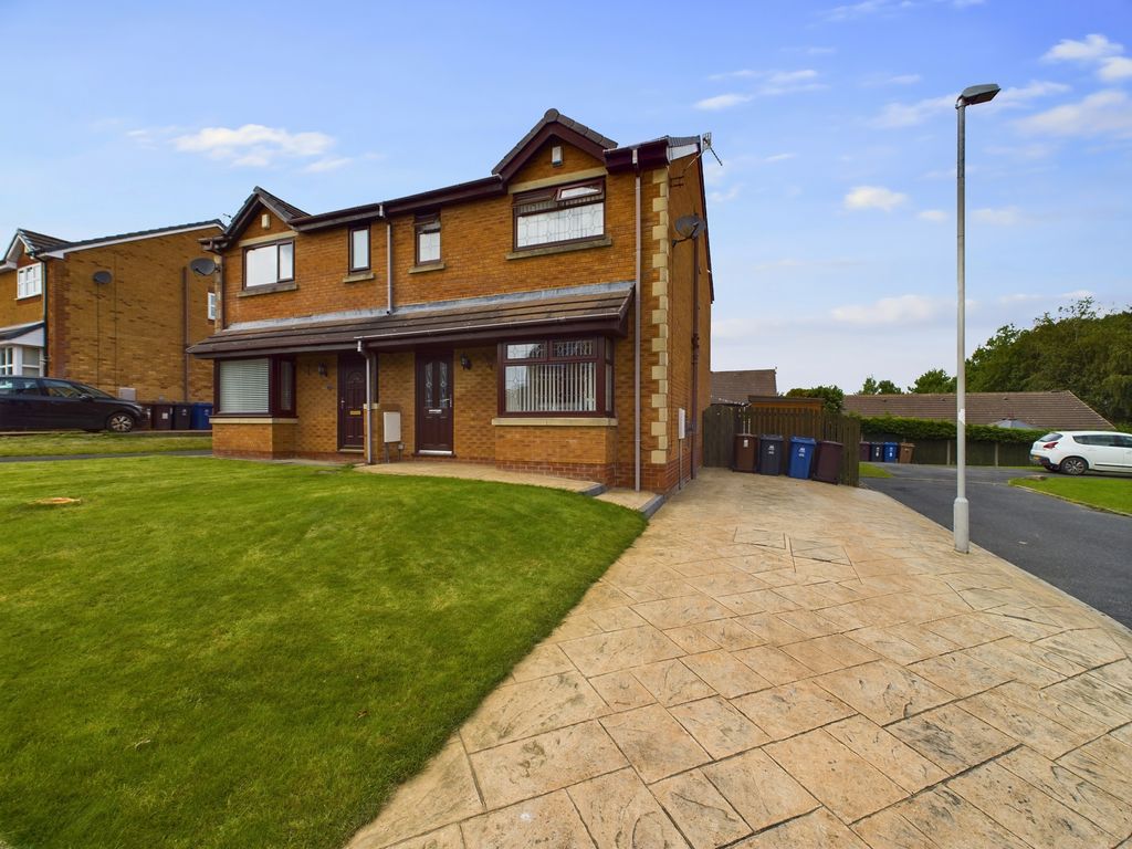 3 bed semi-detached house for sale in Norham Close, Burnley BB12, £ ...