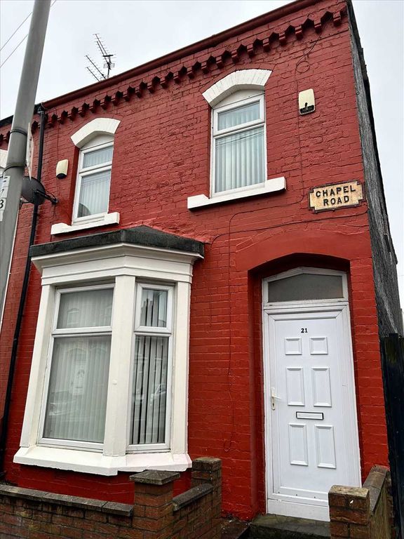 3 Bed Terraced House For Sale In Chapel Road Anfield Liverpool L6 £