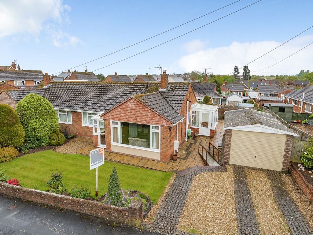 2 bed semi-detached bungalow for sale in Oakley Close, Pinhoe, Exeter ...
