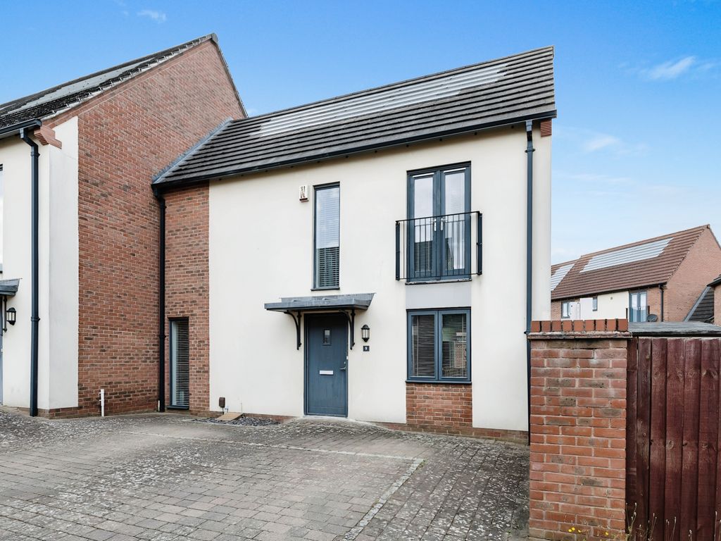 3 bed semi-detached house for sale in Barring Mews, Upton, Northampton ...