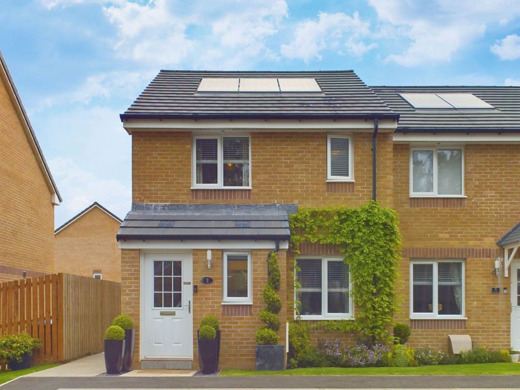 3 bed end terrace house for sale in Linen Drive, Stonehouse, Larkhall ...