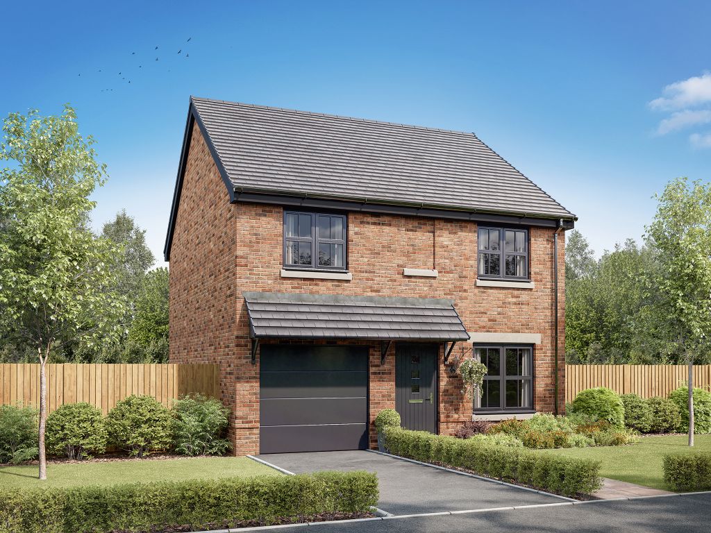 New home, 3 bed detached house for sale in "The Kingley" at Coronation ...