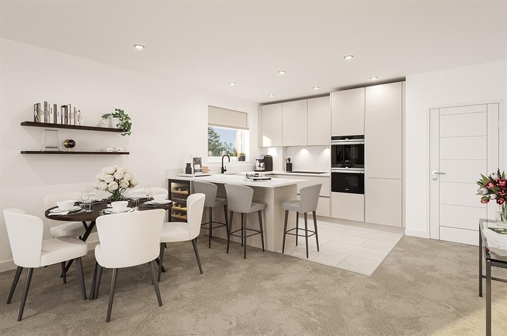 New home, 3 bed flat for sale in Higher Drive, Hill View Place, Purley ...