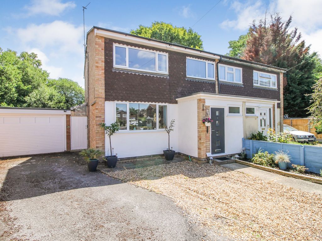 3 bed semi-detached house to rent in Fleming Close, Farnborough GU14 ...
