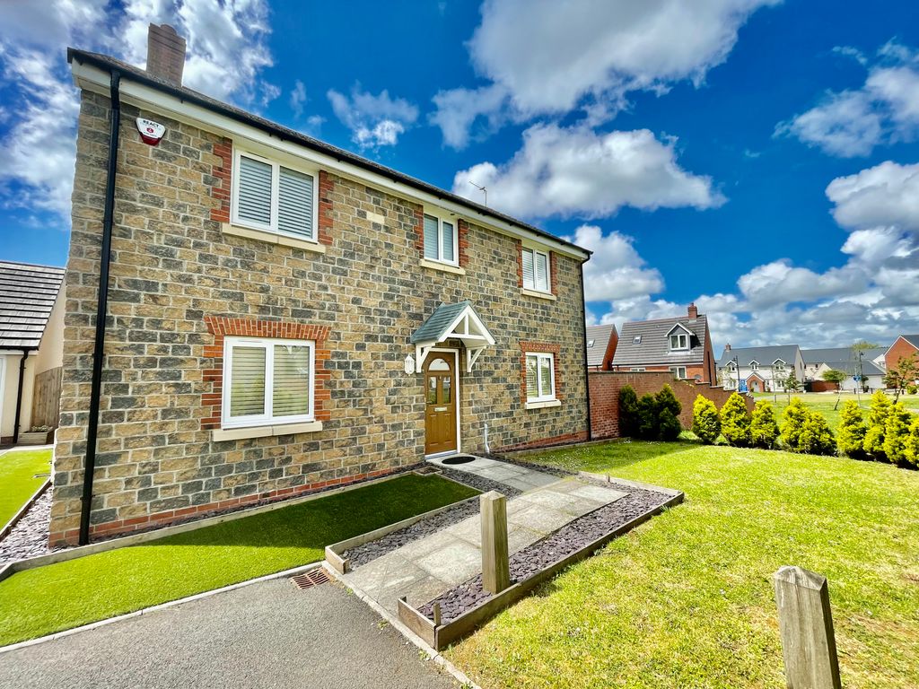4 bed detached house for sale in Ffordd Y Draen, Coity, Bridgend CF35 ...