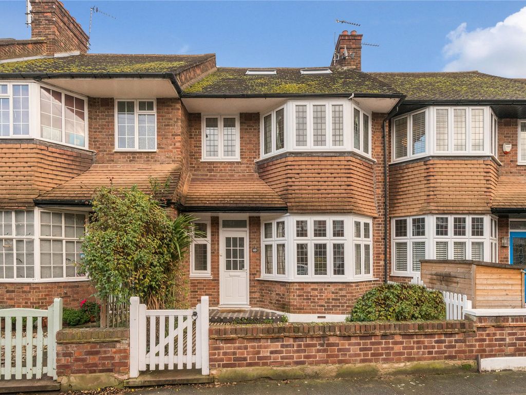 4 bed terraced house for sale in Palmerston Road, East Sheen, London ...