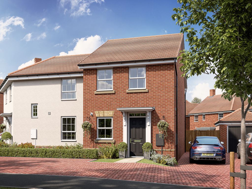 New home, 2 bed semi-detached house for sale in "Primrose" at Rattle ...