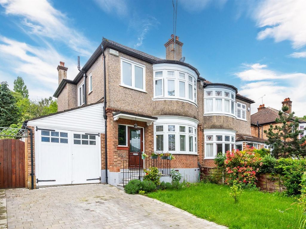 3 bed semi-detached house for sale in Ravensbourne Avenue, Shortlands ...