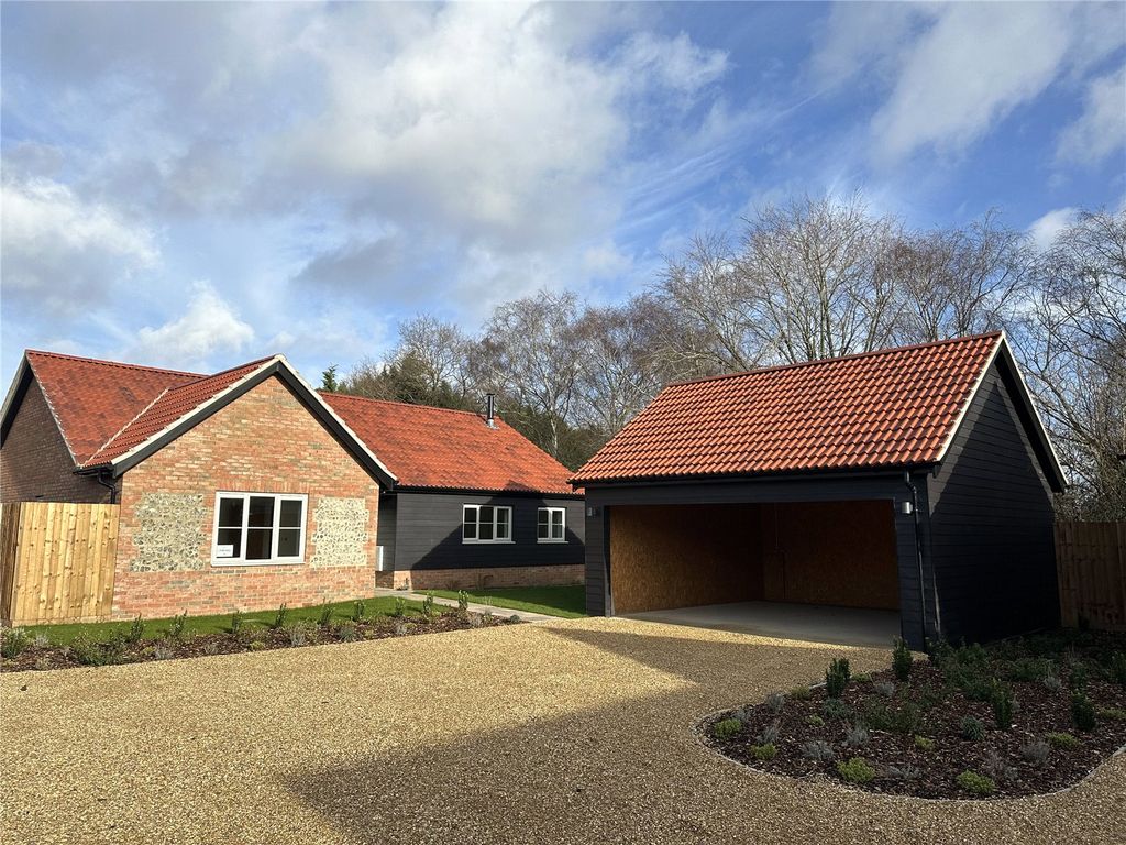 New home, 3 bed bungalow for sale in Plot 1, Cherry Tree Meadow, Wortham, Diss IP22, £495,000 ...