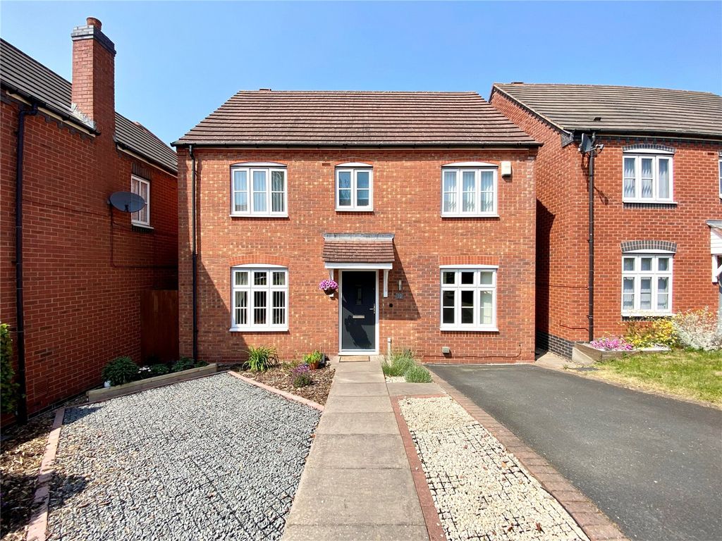 4 bed detached house for sale in Caldera Road, Hadley, Telford ...