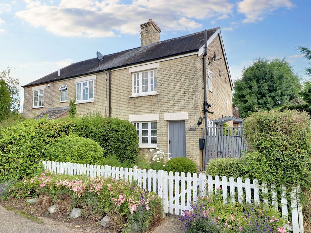 2 bed semi-detached house for sale in Back Lane, Burrough Green CB8, £ ...