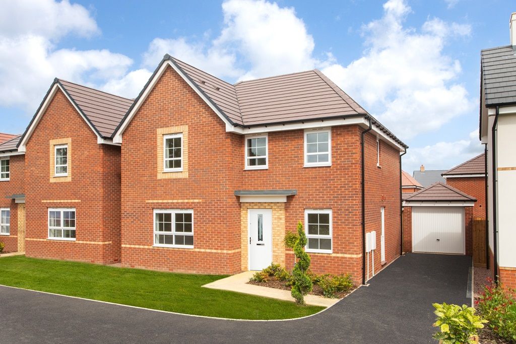 New home, 4 bed detached house for sale in "Radleigh" at Chestnut Road ...