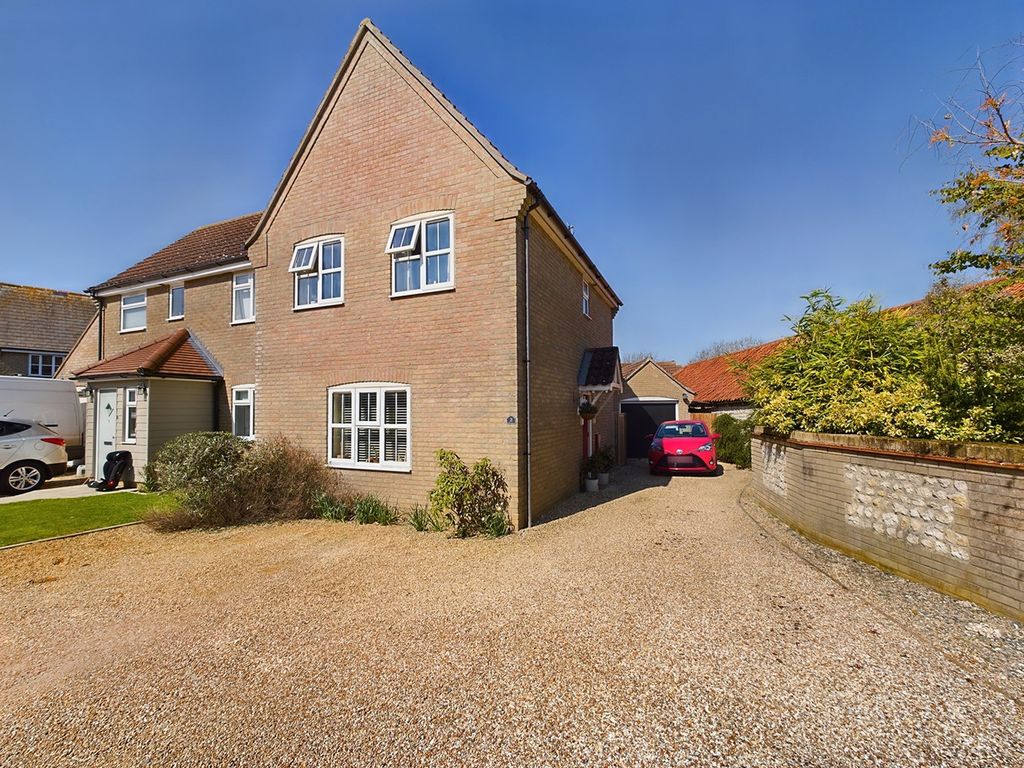 3 bed semi-detached house for sale in Ventura Close, Methwold, Thetford ...