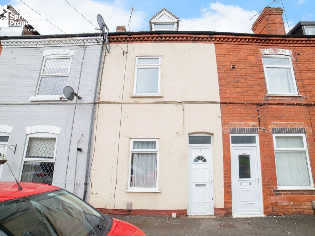 3 bed terraced house for sale in Talbot Street, Pinxton, Nottingham ...