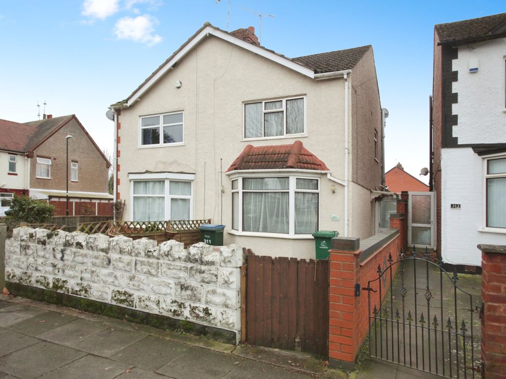 3 bed semi-detached house for sale in Lythalls Lane, Holbrooks ...