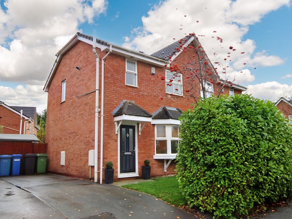 3 bed semi-detached house for sale in Chelsea Gardens, Great Sankey ...