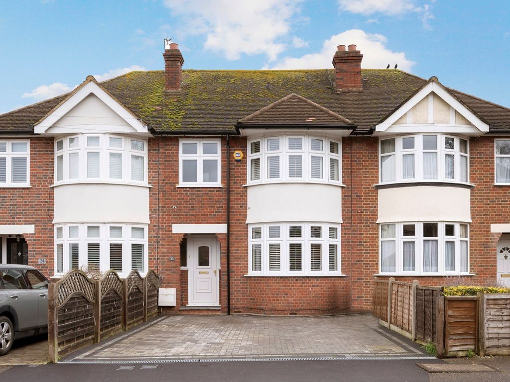 3 bed terraced house for sale in The Grove, Walton-On-Thames KT12, £ ...
