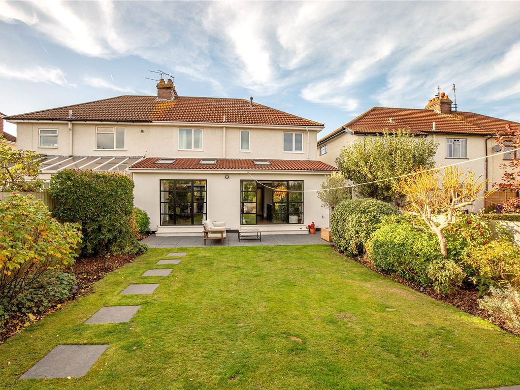 4 bed semi-detached house for sale in Overndale Road, Downend, Bristol ...