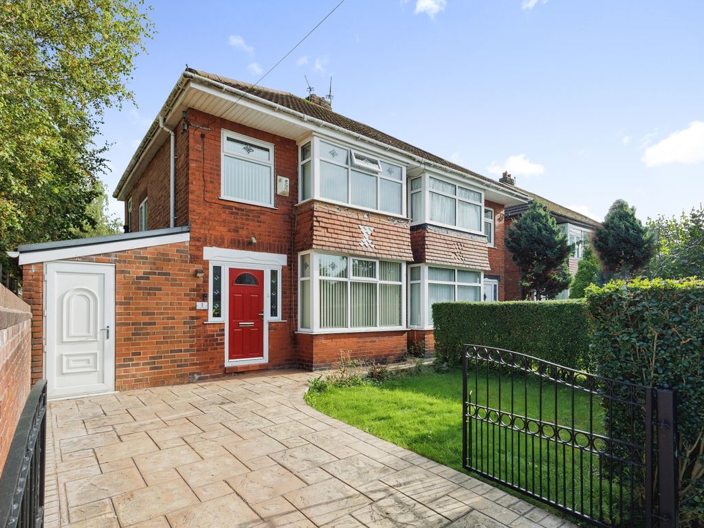 3 bed semi-detached house for sale in Redacre Road, Manchester, Greater ...