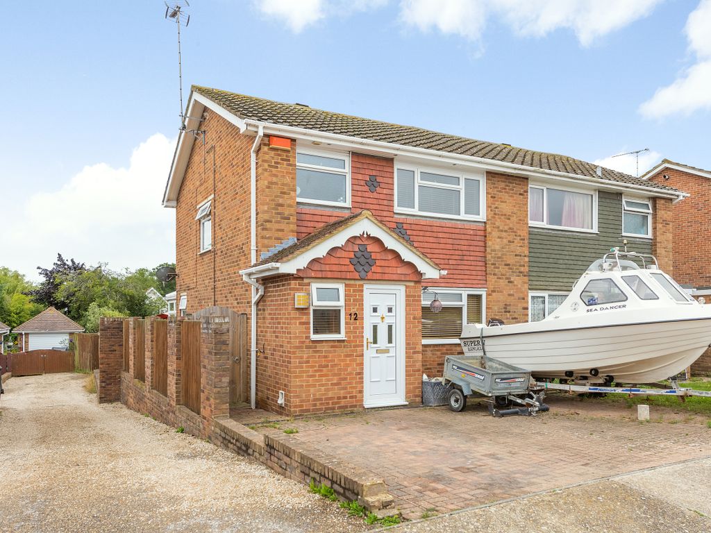 3 bed semi-detached house for sale in Strangford Place, Herne Bay, Kent ...