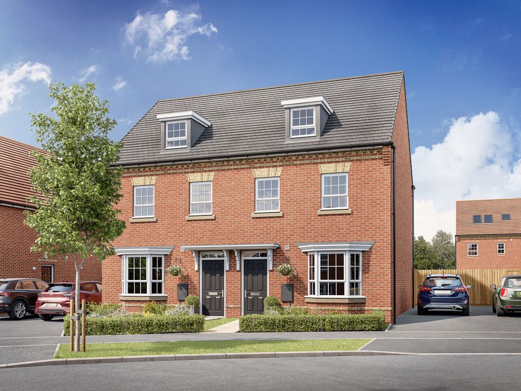 New home, 3 bed semi-detached house for sale in "Frampton" at Rattle ...