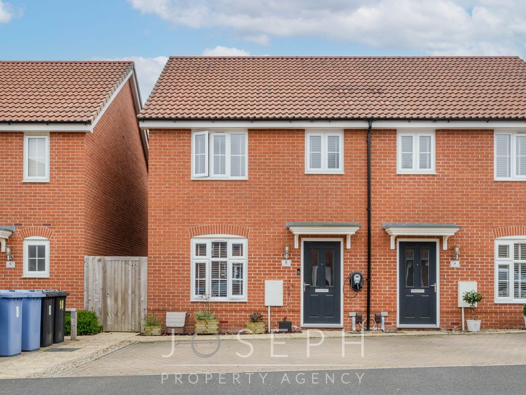 3 bed semi-detached house for sale in Felchurch Road, Sproughton IP8, £ ...