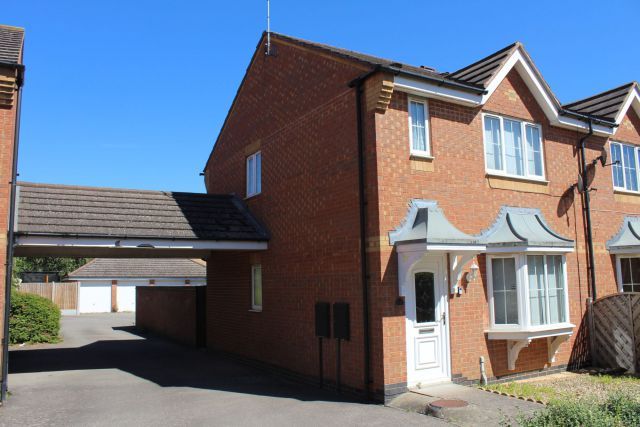 3 bed semi-detached house to rent in Wilson Close, Timken, Daventry ...