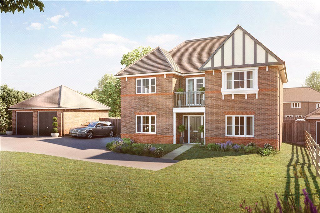 New home, 5 bed detached house for sale in Frimhurst Farm, Bridge Road ...