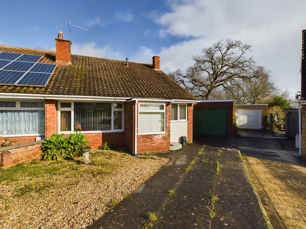 3 bed semi-detached bungalow for sale in Heathcombe Road, Bridgwater ...
