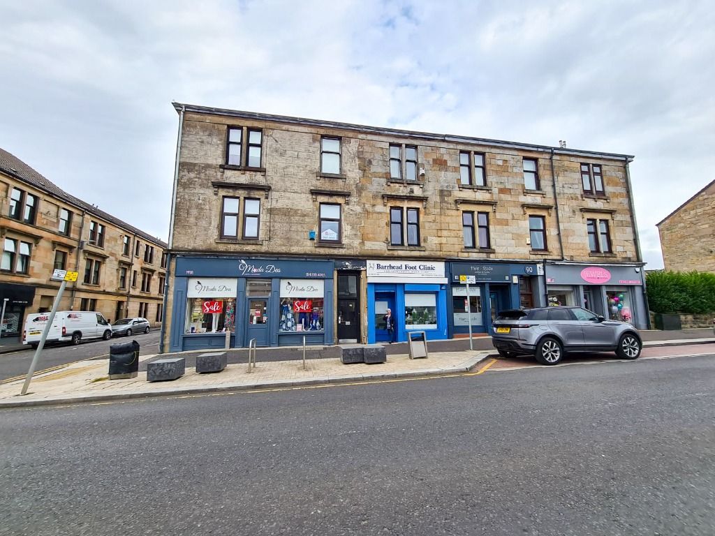 1 bed flat to rent in Cross Arthurlie Street, Barrhead, East ...