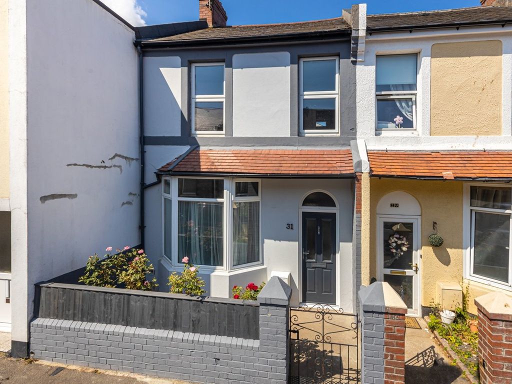 3 Bed End Terrace House For Sale In St Annes Road Torquay Tq1 £