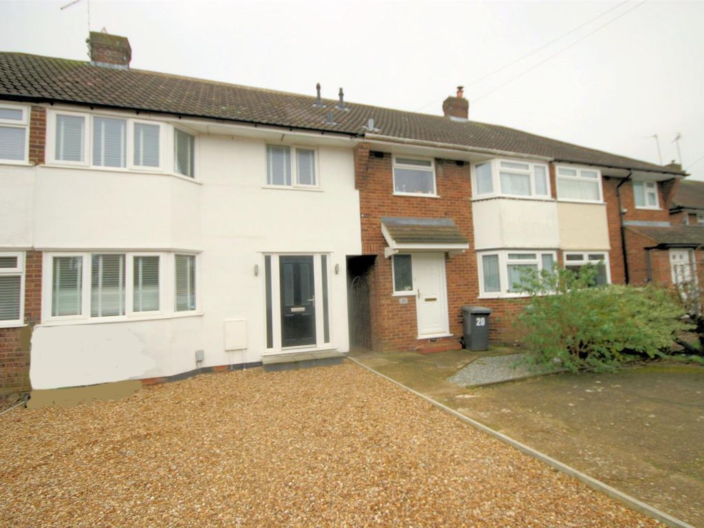 3 bed terraced house to rent in Suncote Close, Dunstable LU6, £1,675 ...