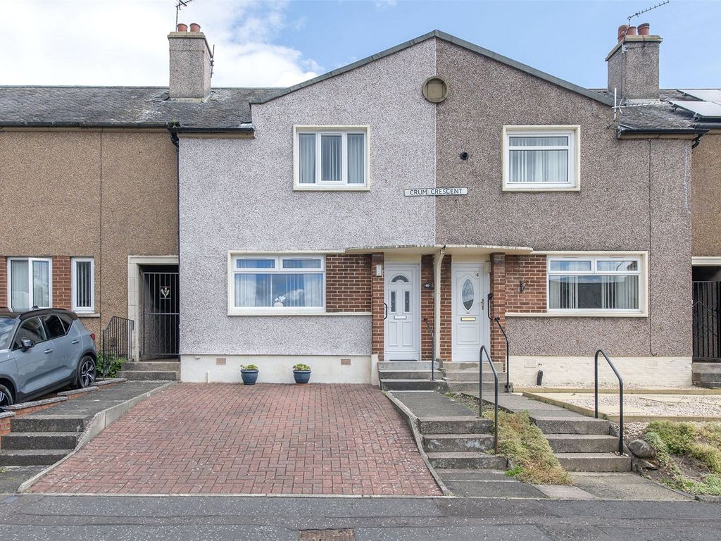 2 bed terraced house for sale in Crum Crescent, Stirling FK7, £129,500 ...