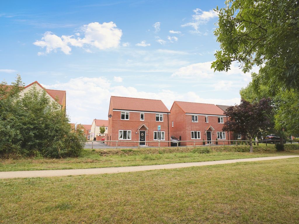 4 bed detached house for sale in Yarrow Way, Witham St. Hughs, Lincoln ...