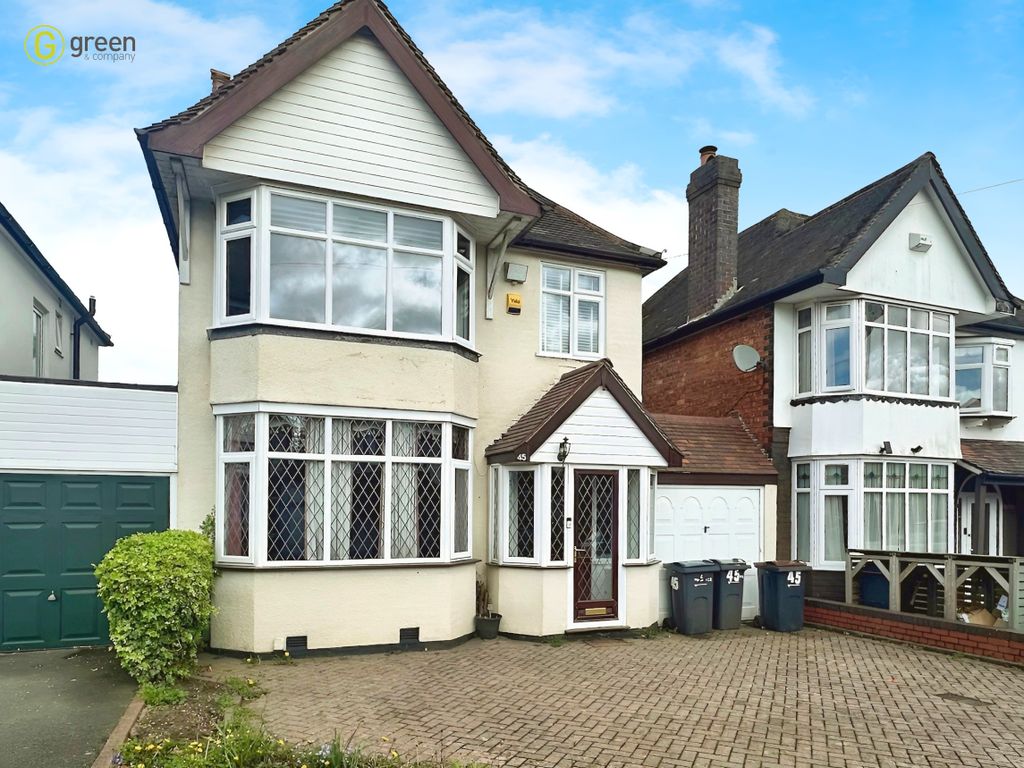 3 bed link detached house for sale in New Church Road, Boldmere, Sutton ...