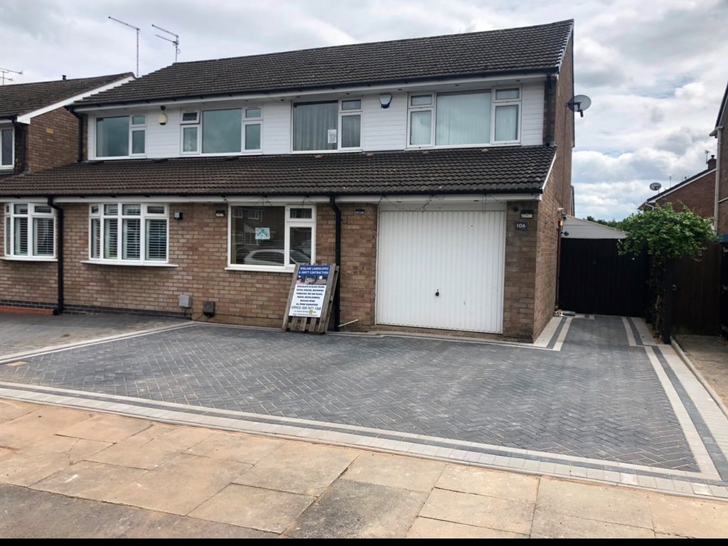 3 bed semi-detached house to rent in Alpine Rise, Styvechale, Coventry ...