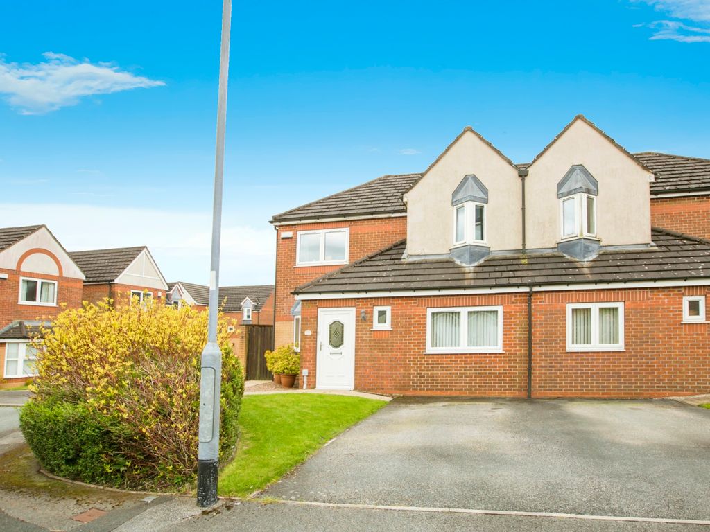 3 bed semi-detached house for sale in Heathmoor Park Road, Halifax ...