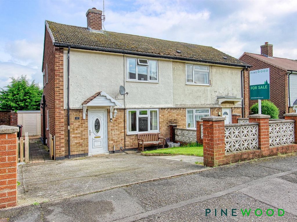 2 bed semi-detached house for sale in North Side, New Tupton ...