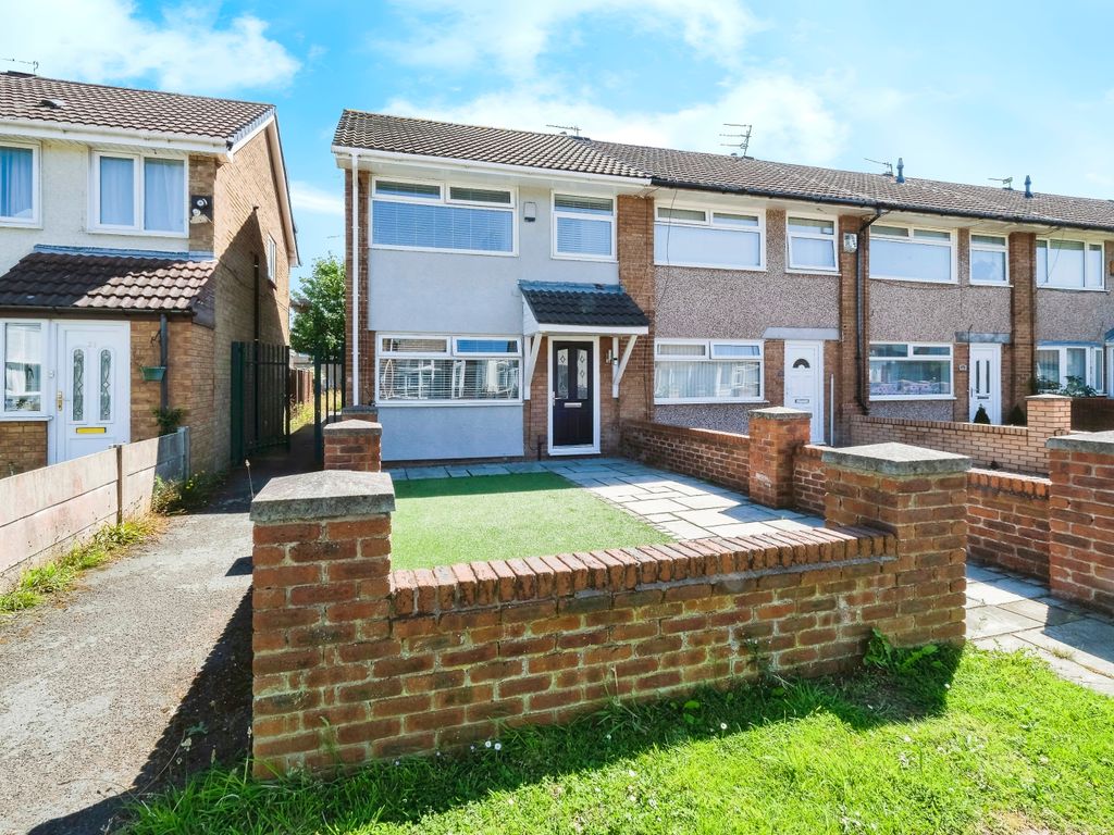 3 bed end terrace house for sale in Avis Walk, Liverpool L10, £150,000 ...