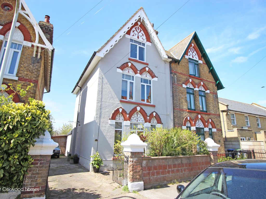 4 bed semi-detached house for sale in Southwood Road, Ramsgate CT11 ...