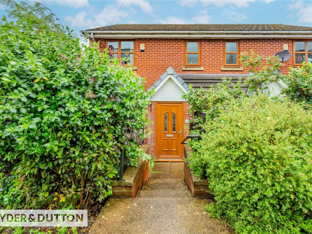 3 bed semi-detached house for sale in Green Park View, Moorside, Oldham ...