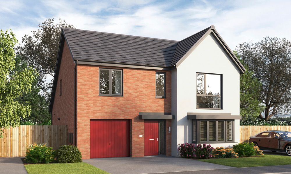 New home, 4 bed detached house for sale in Redstart Drive, Waverley ...