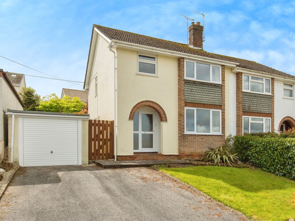 3 bed semi-detached house for sale in Sandra Way, Bodmin, Cornwall PL31 ...