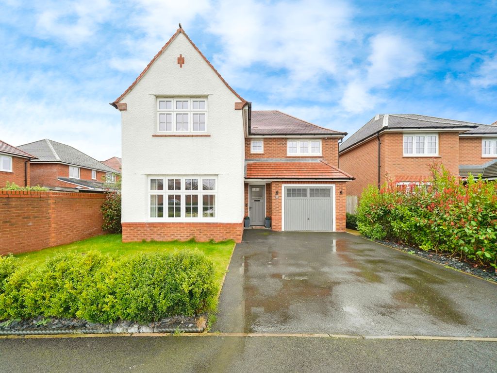 4 bed detached house for sale in Leamington Road, Little Sutton, Ellesmere Port, Cheshire CH66 ...