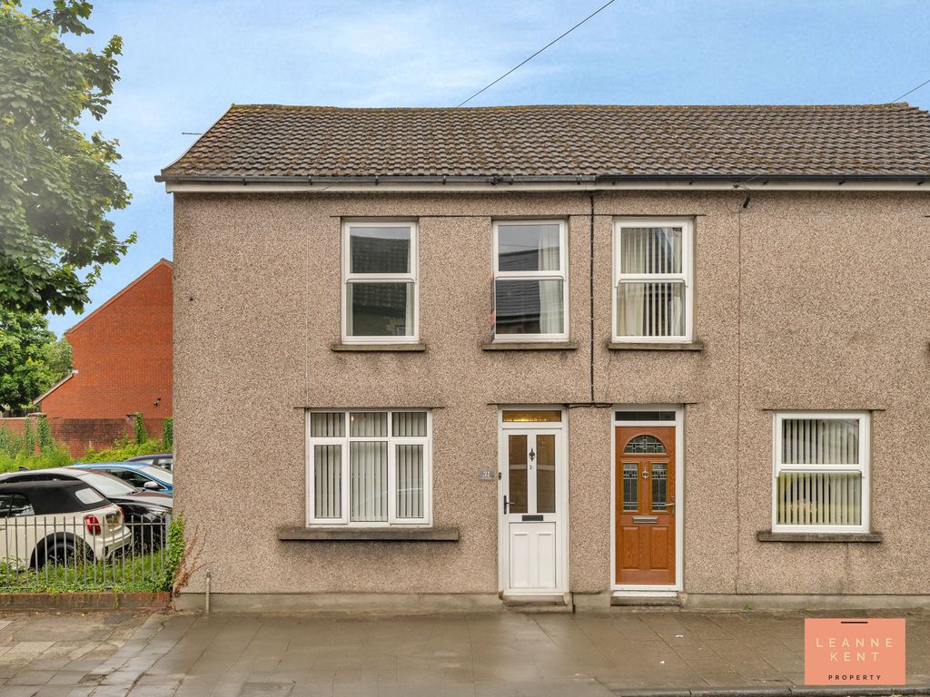 2 bed semi-detached house for sale in Church Street, Bedwas CF83, £ ...