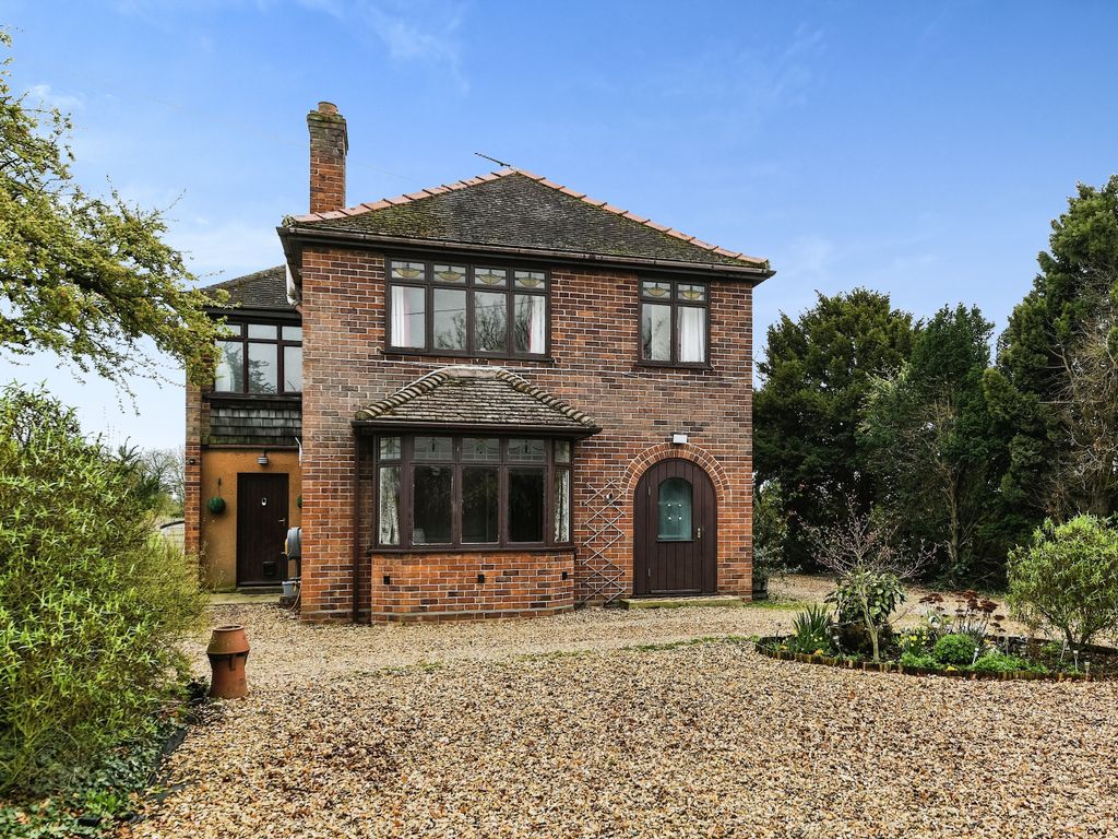 4 bed detached house for sale in New Road, Tilney St. Lawrence, King's ...